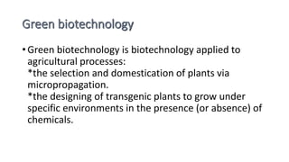 Defination of biotechmology | PPTX