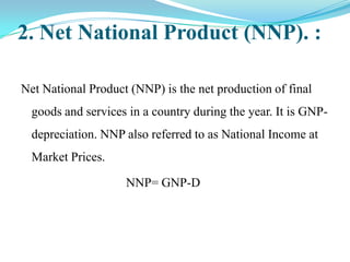 Defination of national income | PPTX