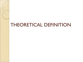 Defination unit 4 | PPT