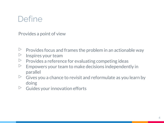 Design Thinking Define Pptx