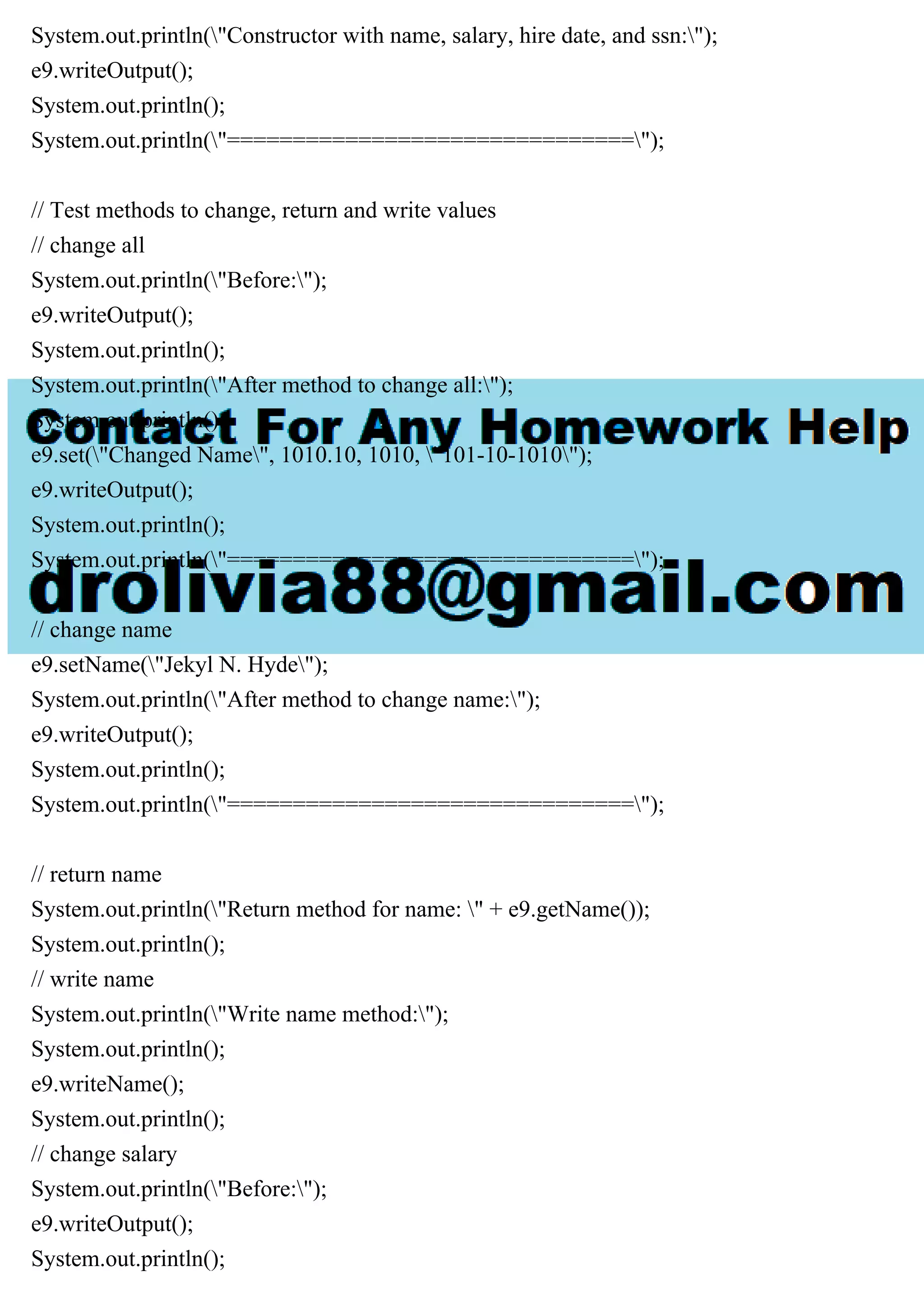 define a class name Employee whose objects are records for employee..pdf