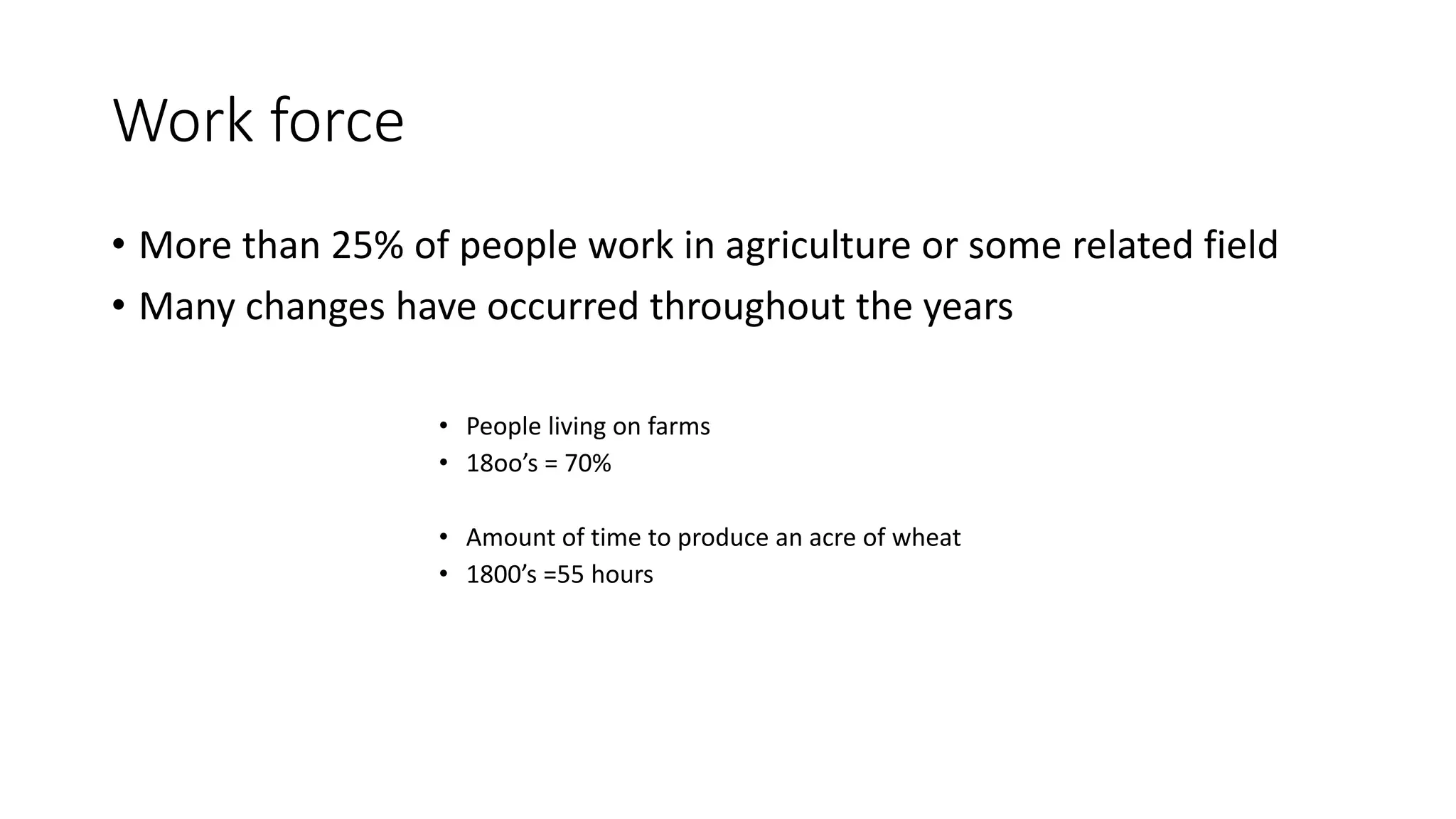 Define agriculture (Then and Now) | PPTX