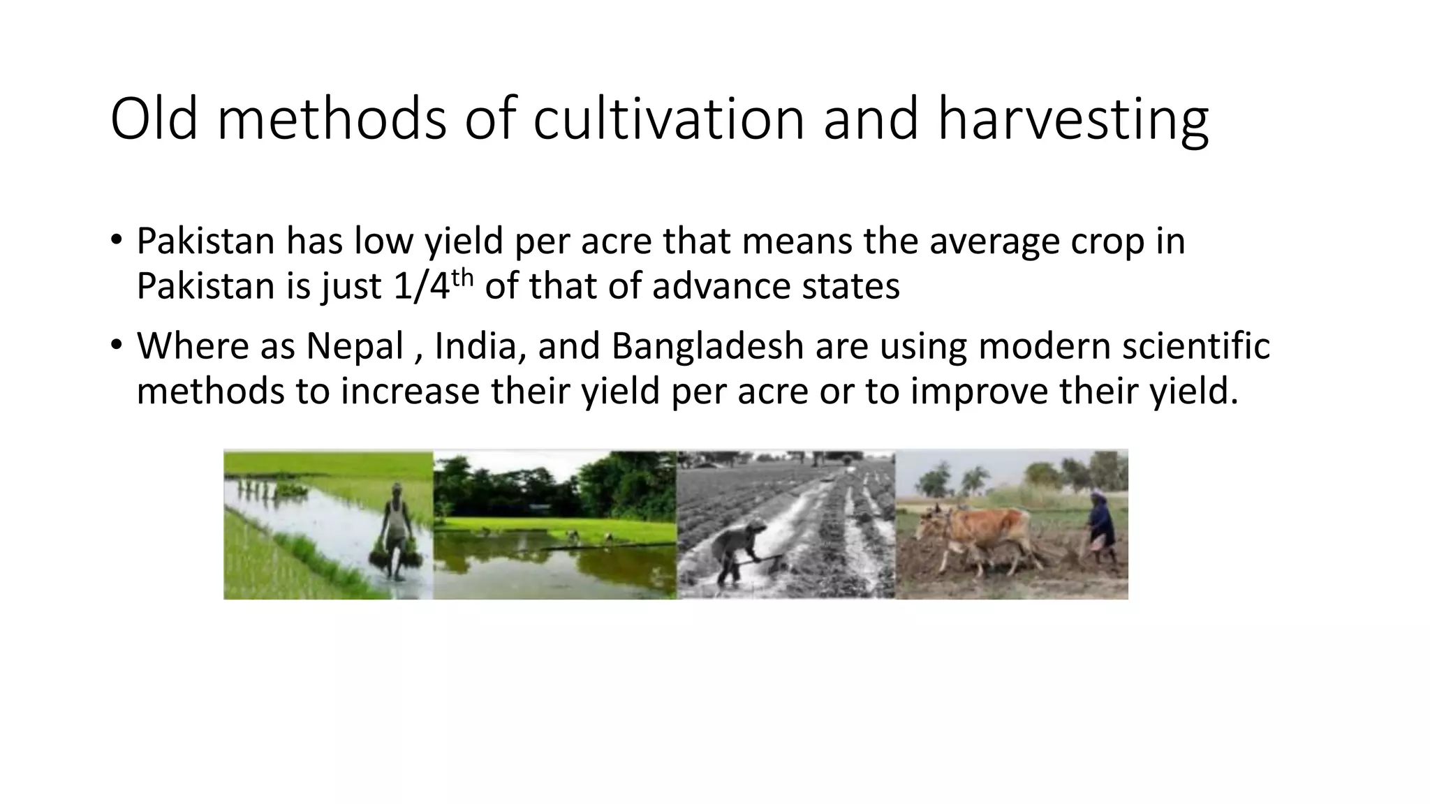 Define agriculture (Then and Now) | PPTX