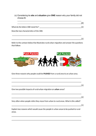 brief introduction to rural settlement.docx