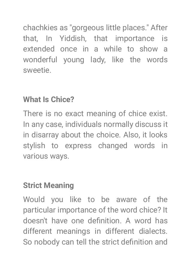 Define Chachkies Different Meanings Of Other Slangs Terms.pdf
