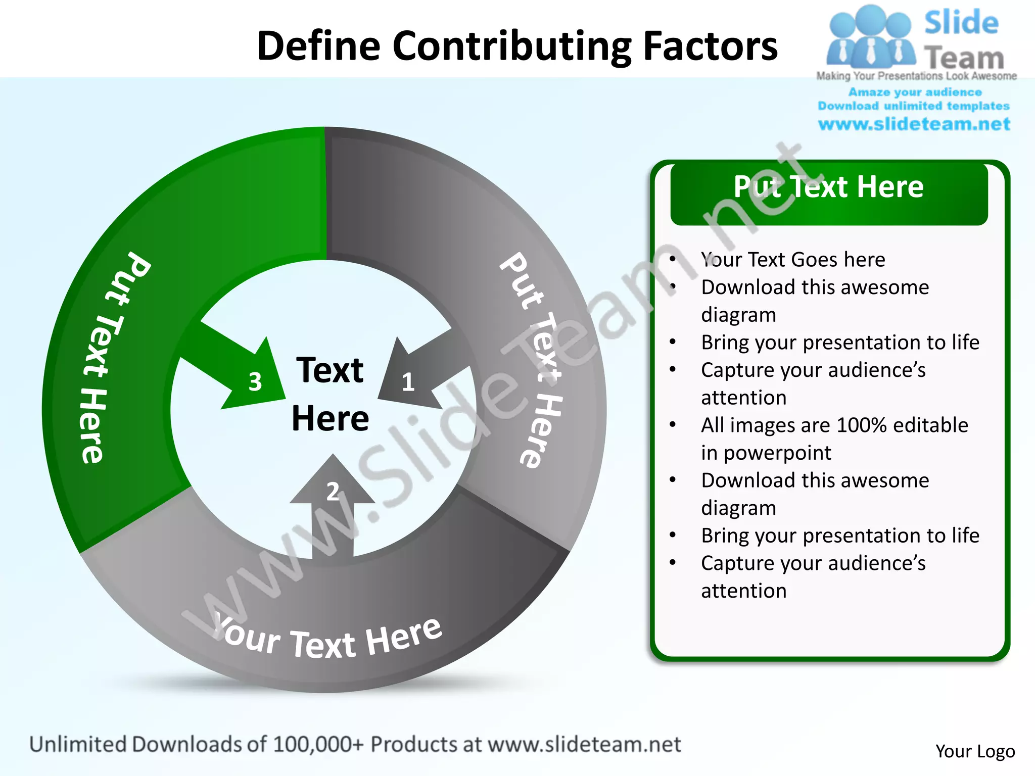 Define contributing factors powerpoint templates 0712 | PPT