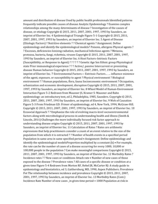 Define epidemiology and identify the epidemiological models.pdf