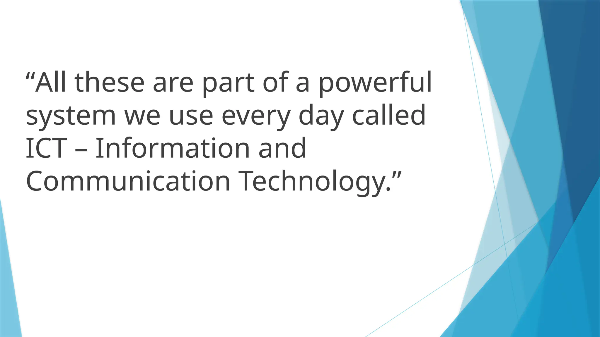 Define Information and Communication Technology (ICT).pptx
