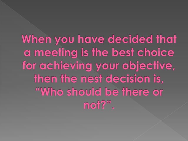 Define meeting, types of meeting, function of meeting, role of meeting ...