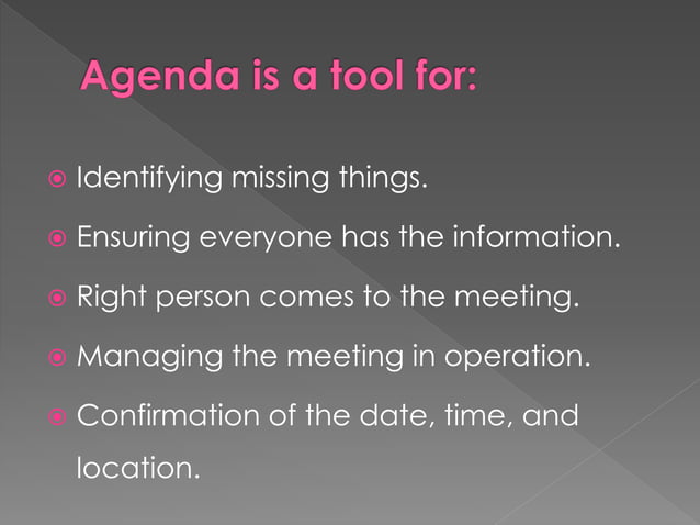 Define meeting, types of meeting, function of meeting, role of meeting ...