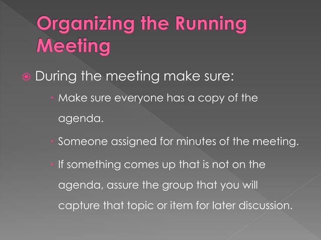 Define meeting, types of meeting, function of meeting, role of meeting ...