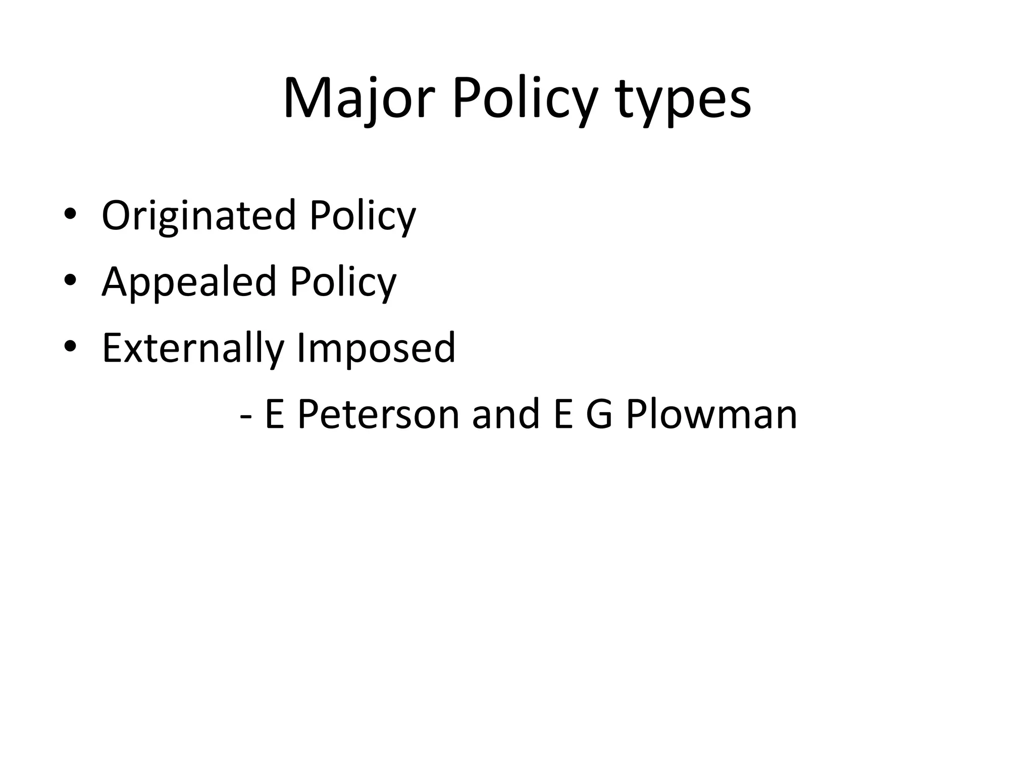 Define policy | PPTX