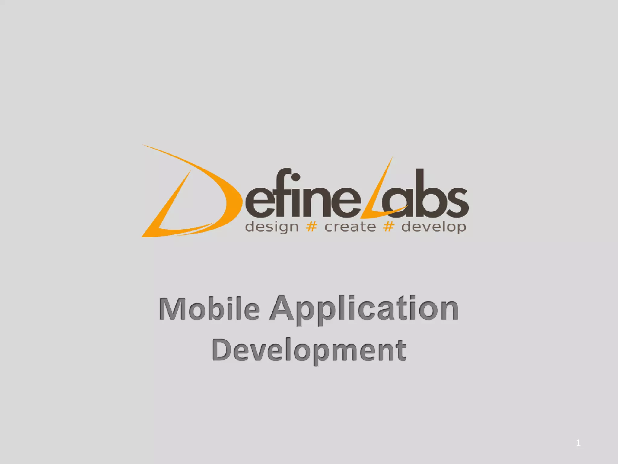 DefineLabs Mobile Apps Portfolio | PPTX