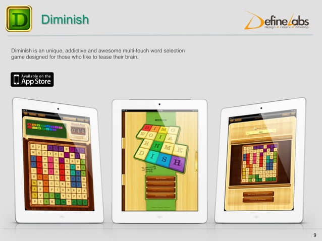 Define Labs : Portfolio / Projects / Our work | PDF
