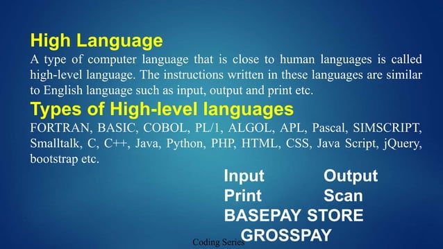 1 Define Program Programmer Programming Language And Its Typelearn C Programming Complete