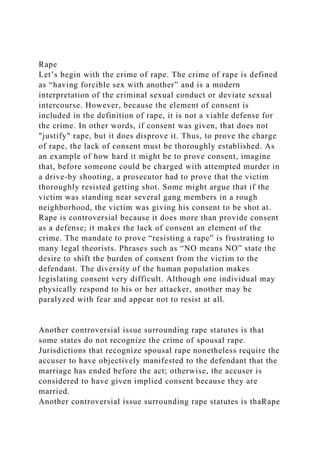 · Define terms relatA significant amount of the criminal code is d.docx ...