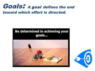 Define the goals | PPT