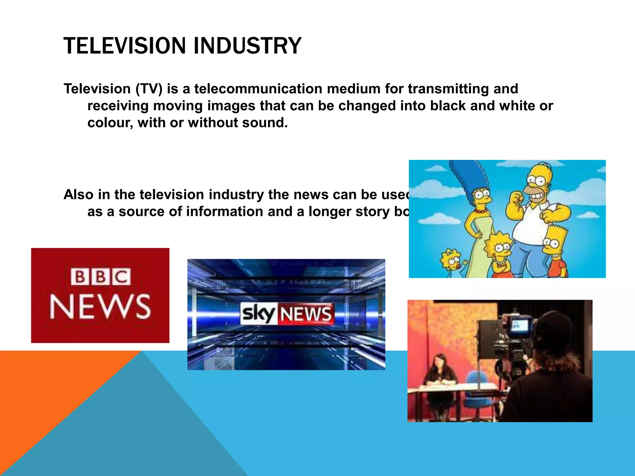 Define the major media industry | PPTX