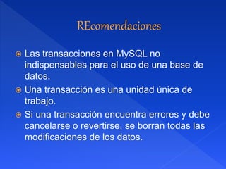 lenguaje transact | PPT