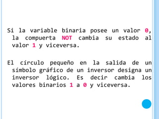 Definición de compuertas logicas | PPTX
