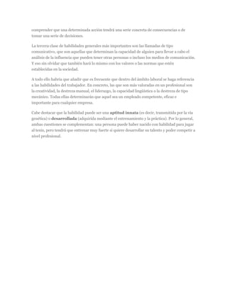 Definición de habilidad | DOCX