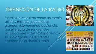 Definición de la radio | PPTX