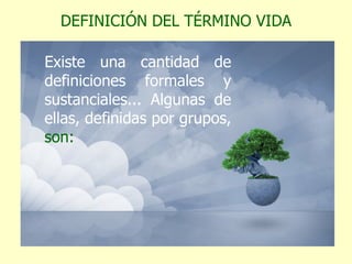 Definición de Vida | PPT