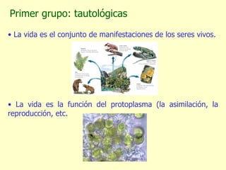 Definición de Vida | PPT