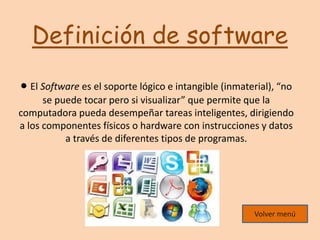 Definición de software | PPT