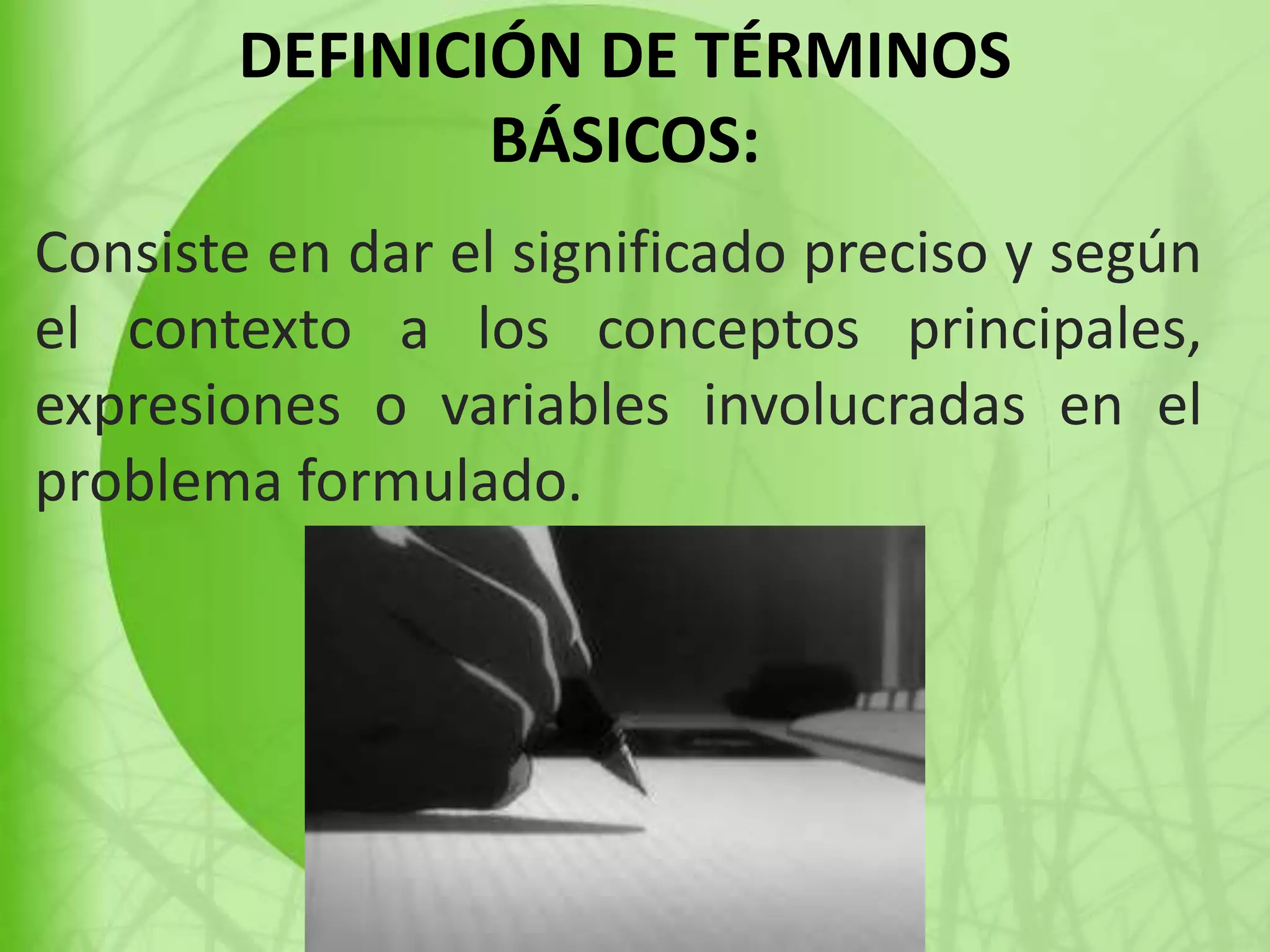 Definición de términos básicos por Daniel Arequipa | PPTX