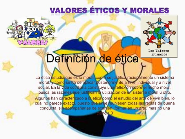 Definición de valores | PPTX