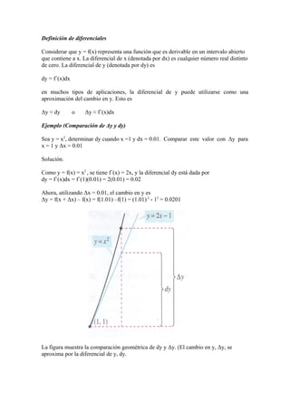 Definición diferencial | DOC