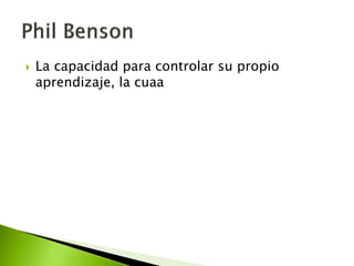 Definicion autonomia | PPTX | Educational Assessment | Education