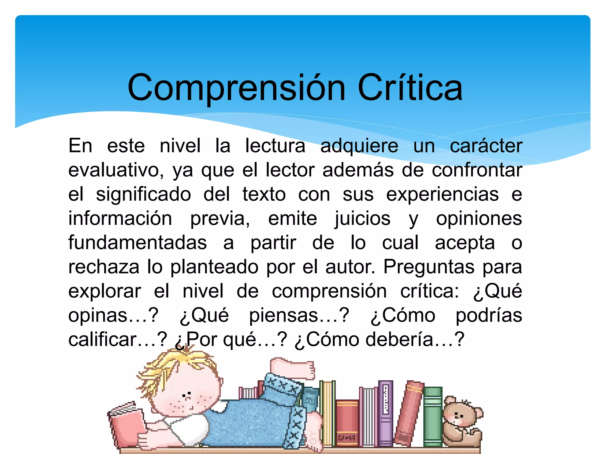 Definicion Comprension Lectora | PPTX