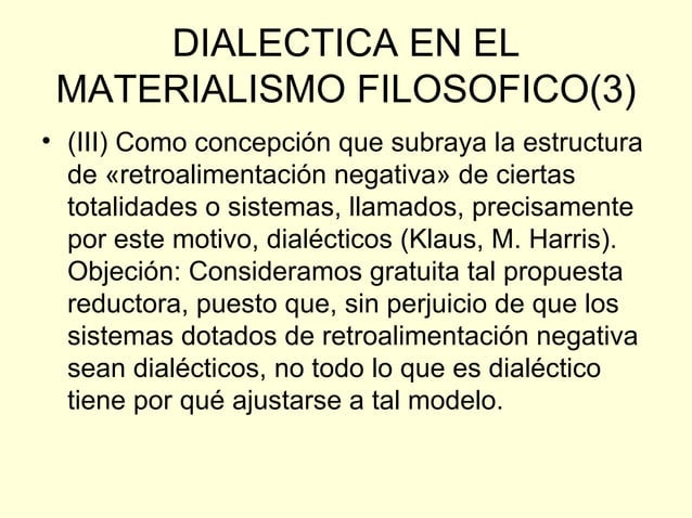 Definicion De Dialectica | PPT