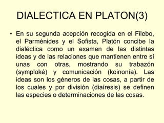 Definicion de dialectica clase feb 2013 juicio oral | PPTX
