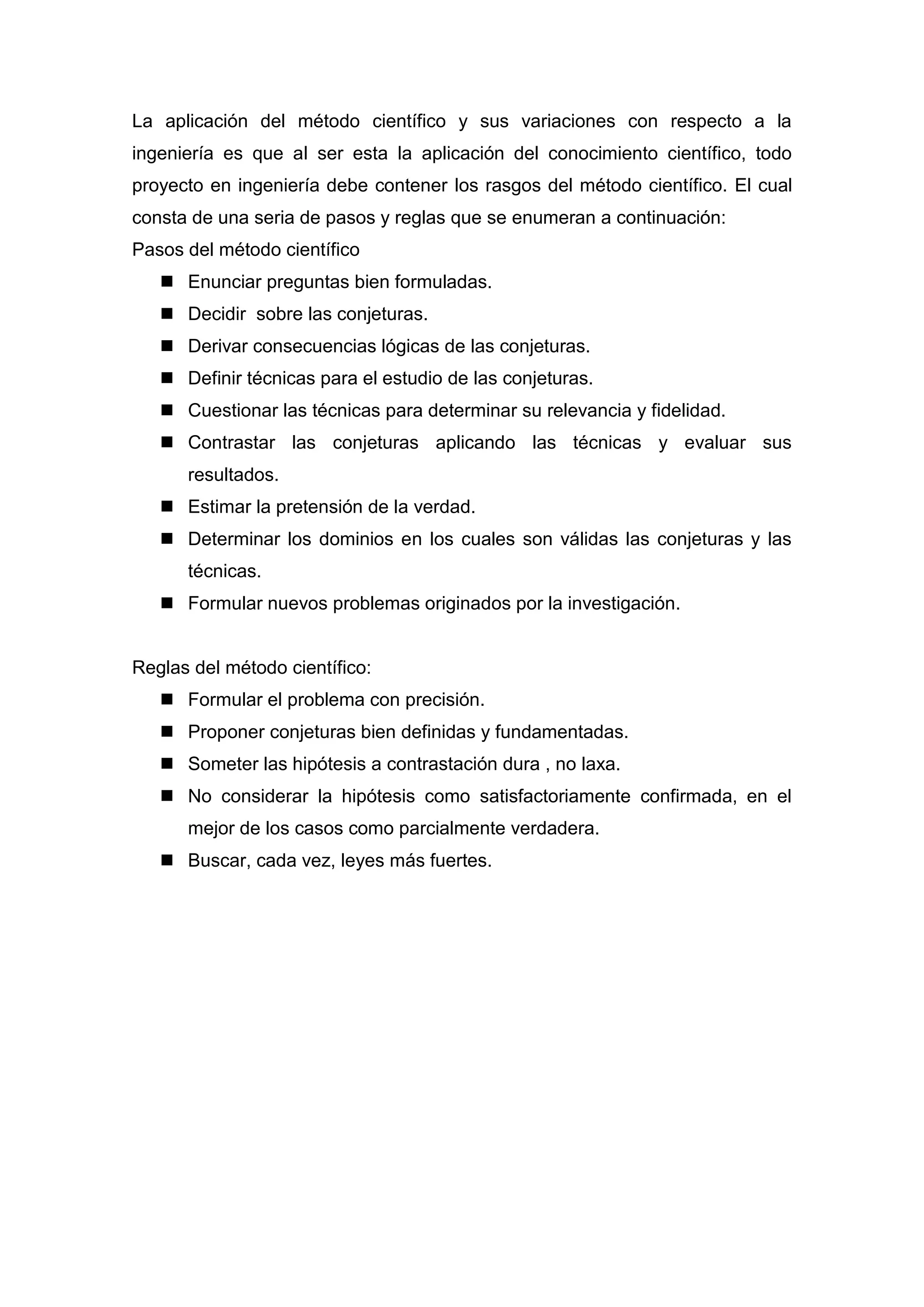 Definicion Del Metodo Cientifico | PDF
