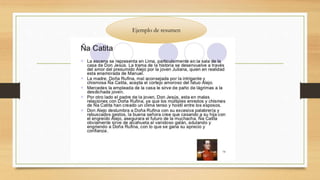 Definicion del resumen | PPTX