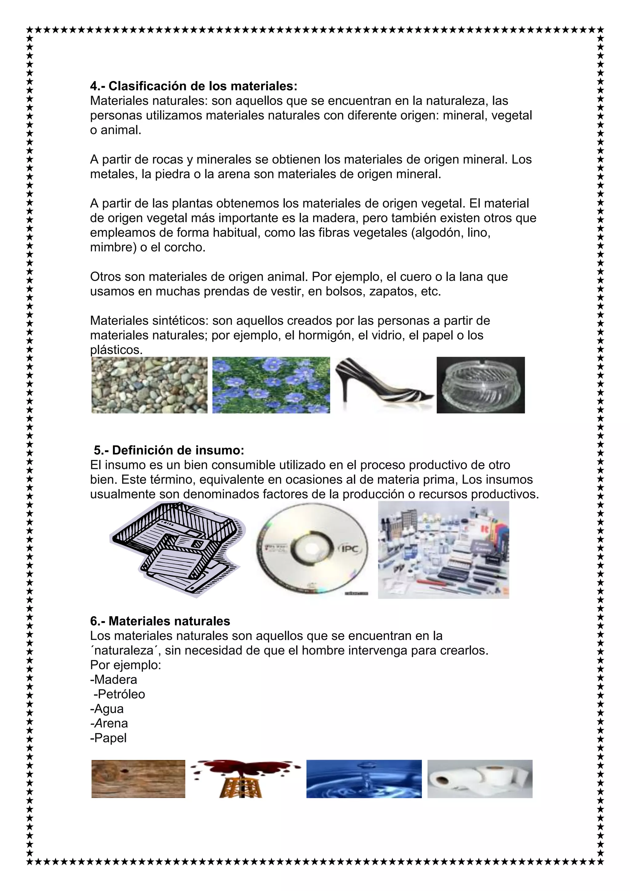 Definicion de materiales | PDF