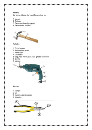 Definicion de materiales | DOCX