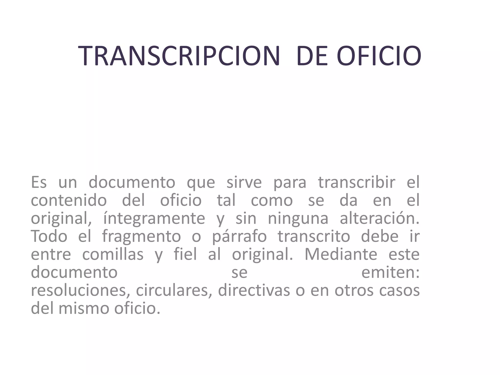 Definicion de oficios | PPTX