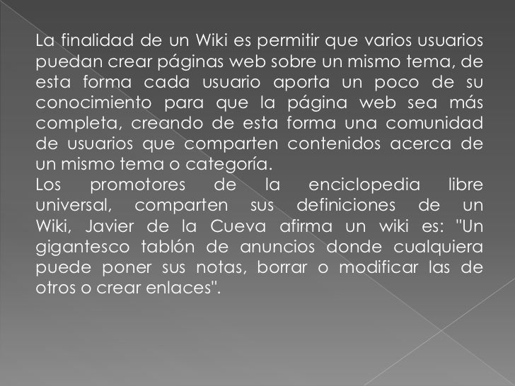 Que Son Wikis Y Como Funcionan
