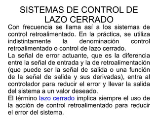 Definiciones de control | ODP