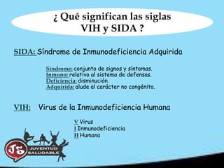 EL SIDA: Definicion y mas | PPTX