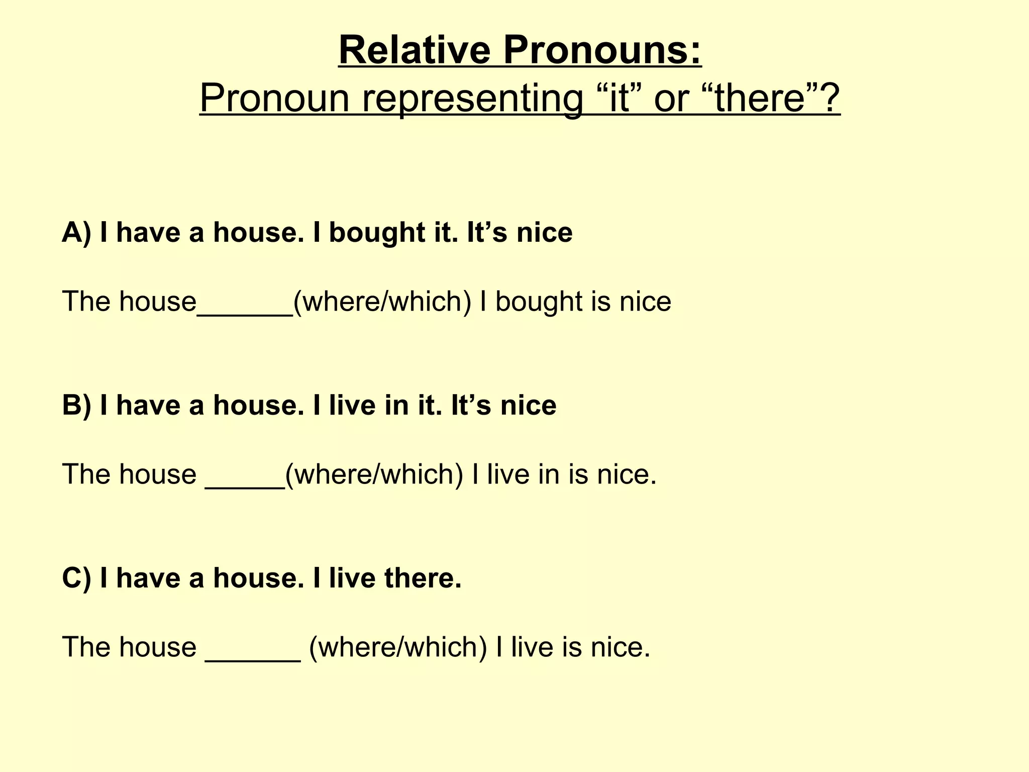 Defining And Non Defining Relative Clauses | PPT