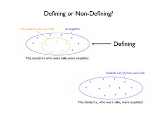 Defining non-defining clauses | PDF