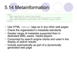 Defining Structure Metadata and Layout | PPT