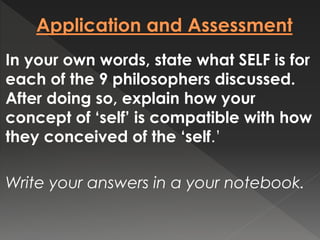 Defining-the-self.pdf about understanding oneself | PDF