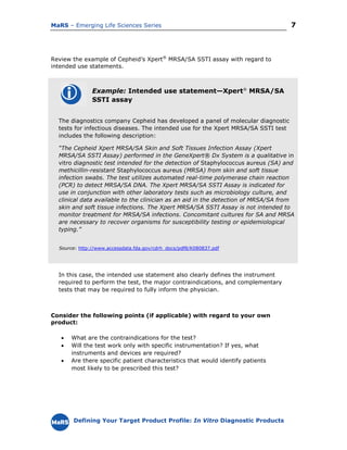 Defining your-target-product-profile in-vitro-diagnostic-products | PDF
