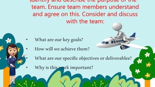 Defining a clear purpose for team success | PPTX
